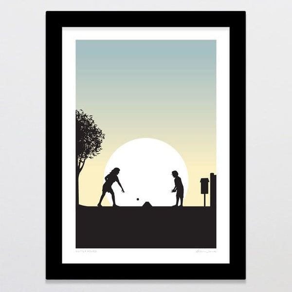 Gutter Board Art Print by NZ Artist Glenn Jones - Glenn Jones Art