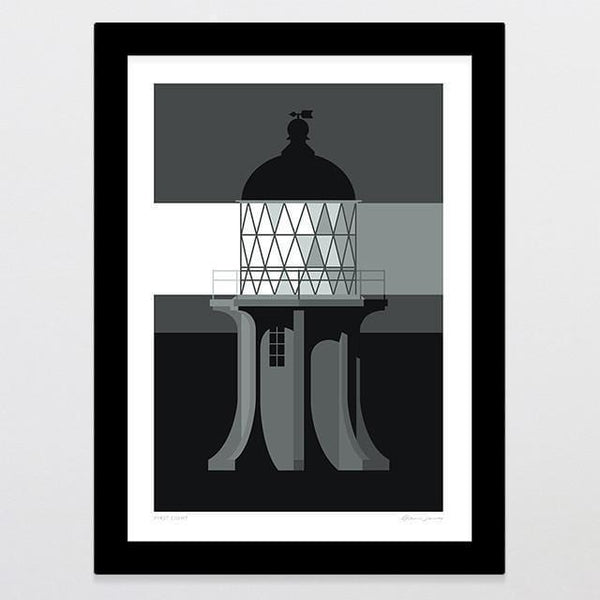 First Light Art Print by NZ Artist Glenn Jones - Glenn Jones Art