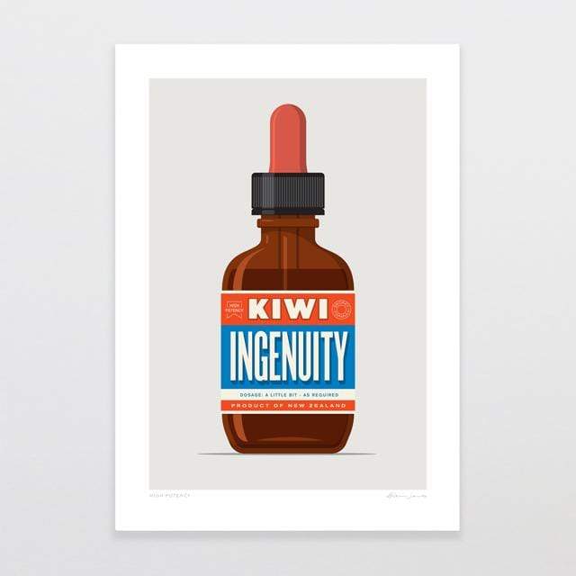 High Potency Art Print by NZ Artist Glenn Jones - Glenn Jones Art