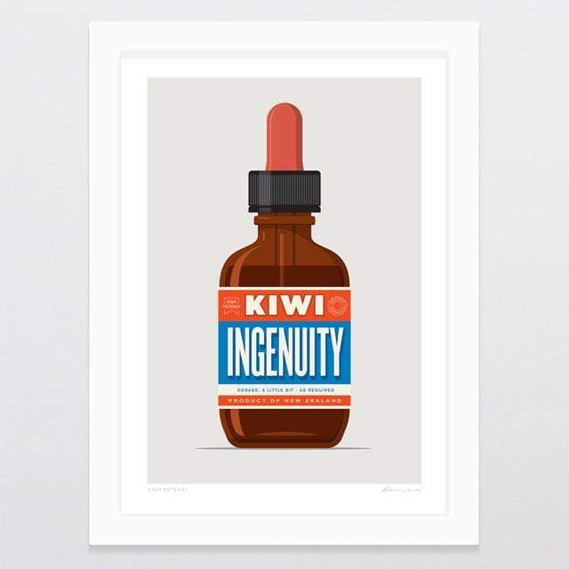 High Potency Art Print by NZ Artist Glenn Jones - Glenn Jones Art