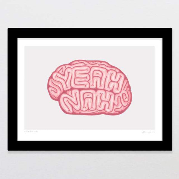 Deep Thinking Art Print by NZ Artist Glenn Jones - Glenn Jones Art